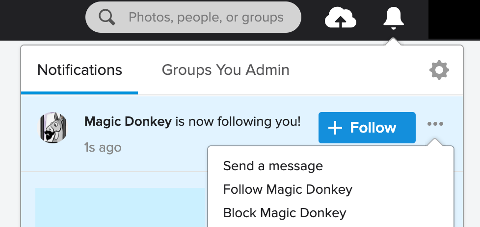 Block or unblock someone in Flickr – Flickr Help Center